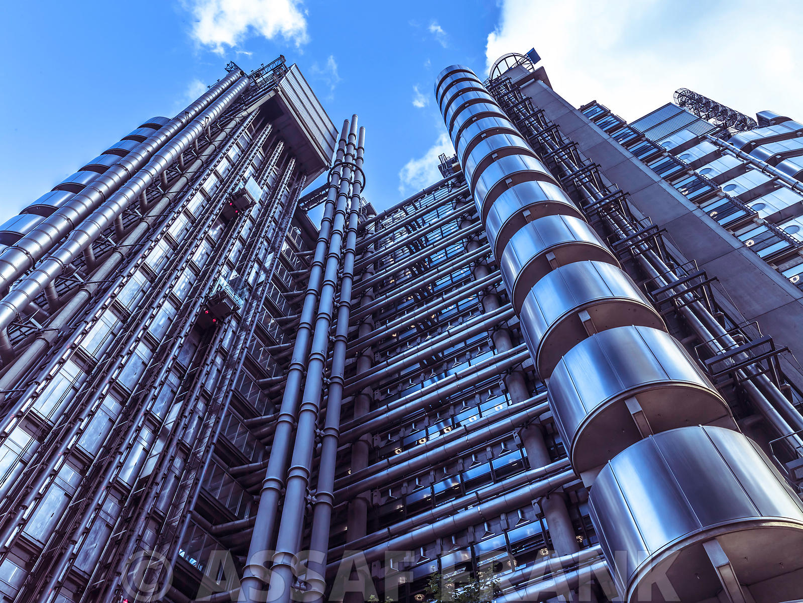 Assaf Frank Photography Licensing Low Angle View Of Lloyds Building