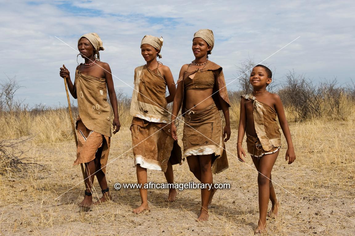 Photos And Pictures Of Naro Bushman San Women Walking Central