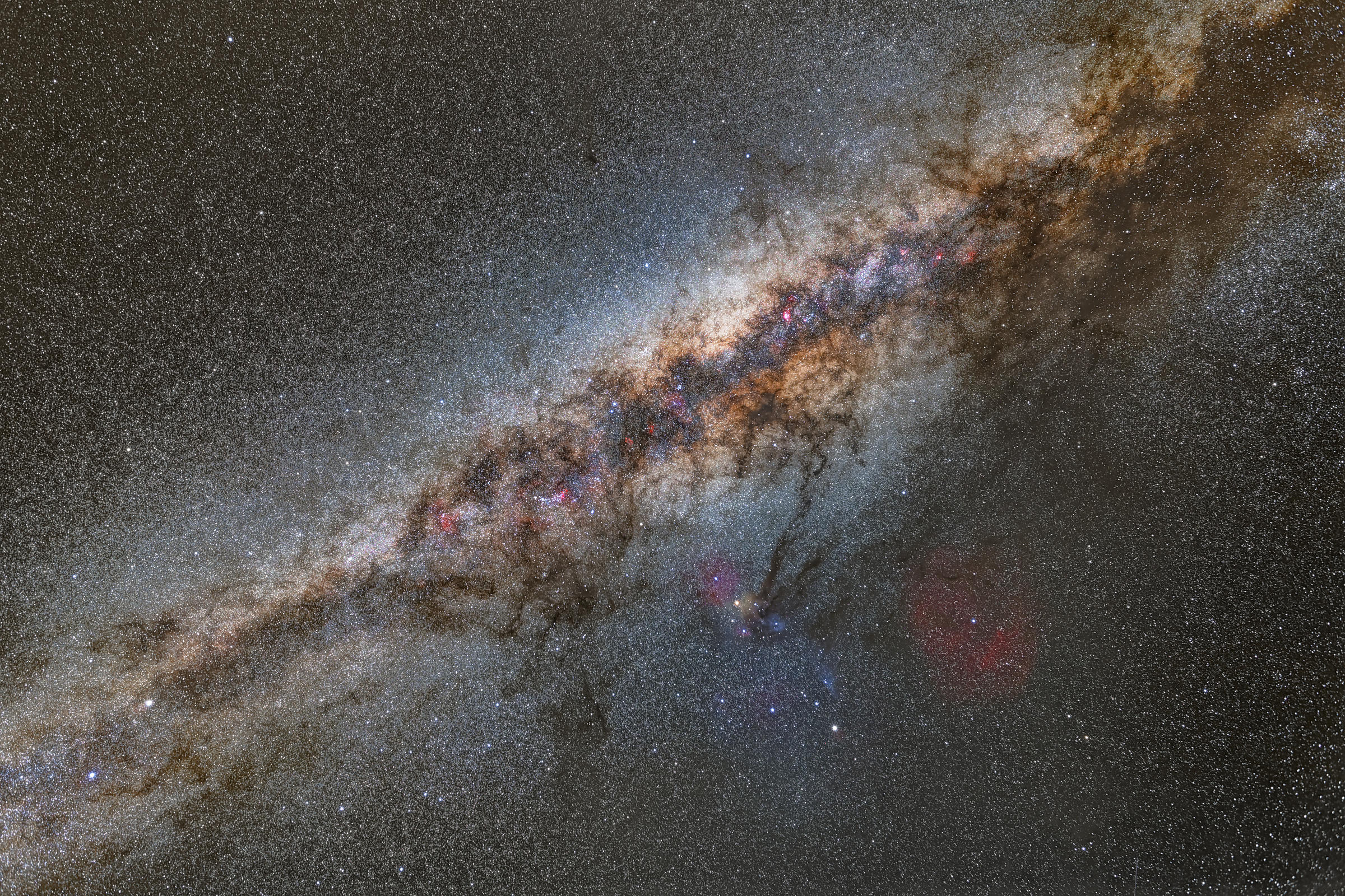 Photos La Voie Lactée Dans Lhémisphère Austral Encadrées