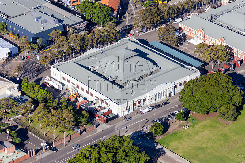 Aerial Stock Image Hordern Pavilion Moore Park