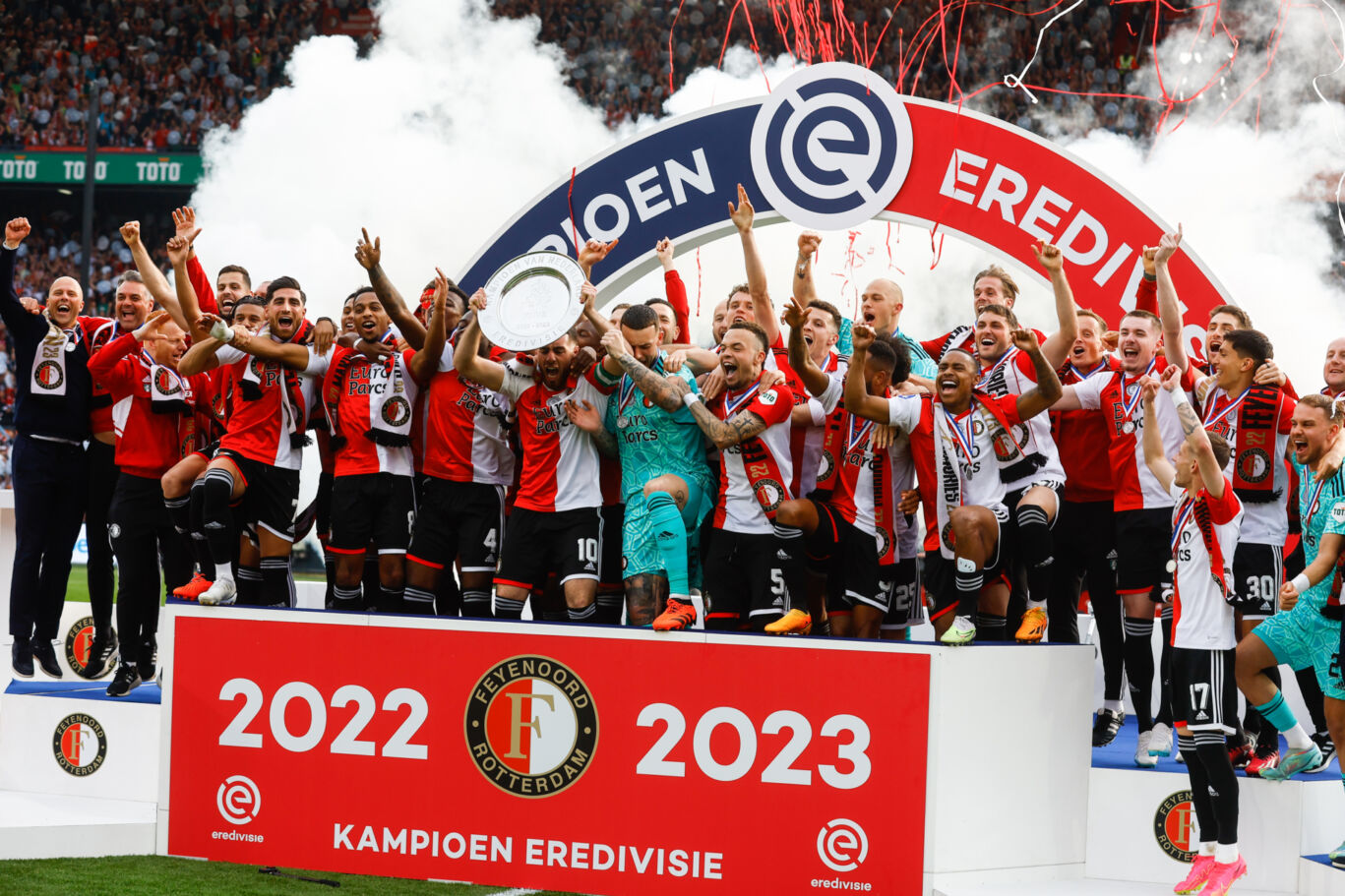 Eredivisie Feyenoord Voor De 16e Keer Kampioen Van Nederland