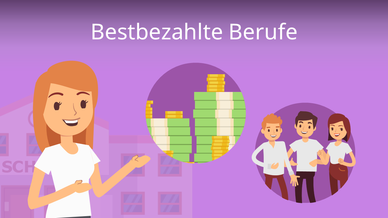 Bestbezahlte Berufe • Top 10 Berufe Mit Hohem Gehalt · Mit Video