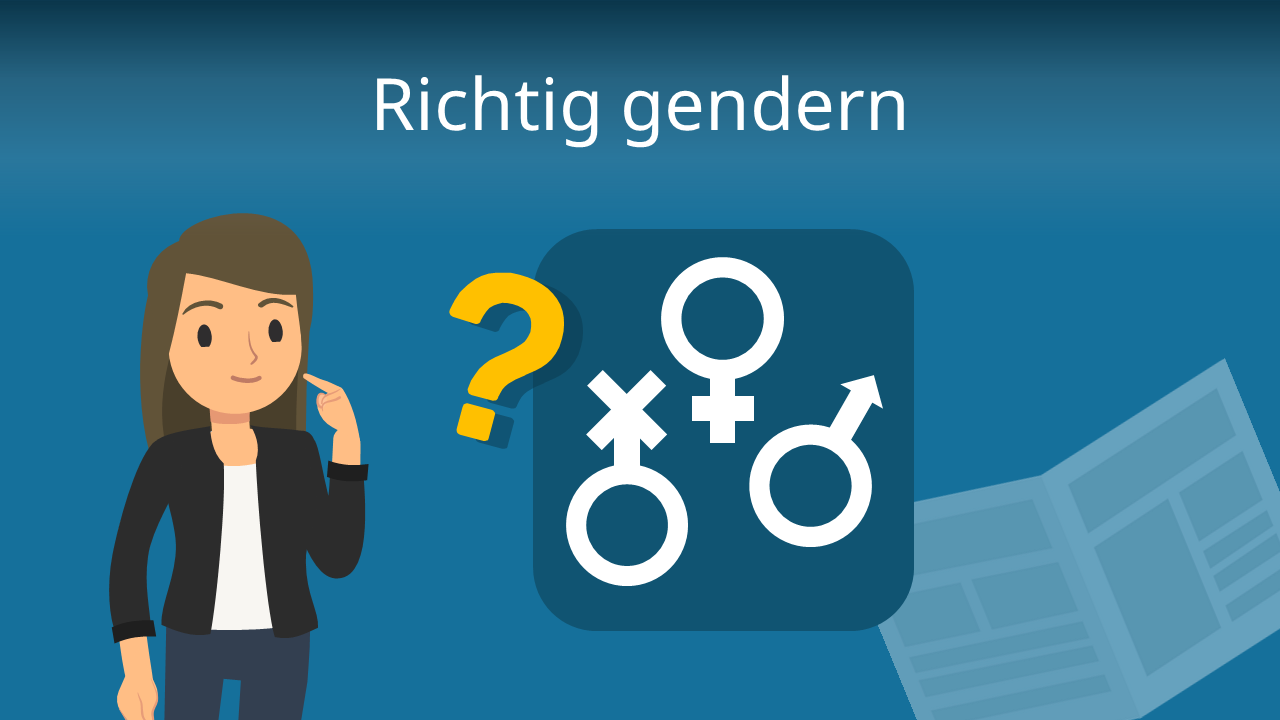 Richtig Gendern • Alle Regeln Auf Einen Blick · Mit Video