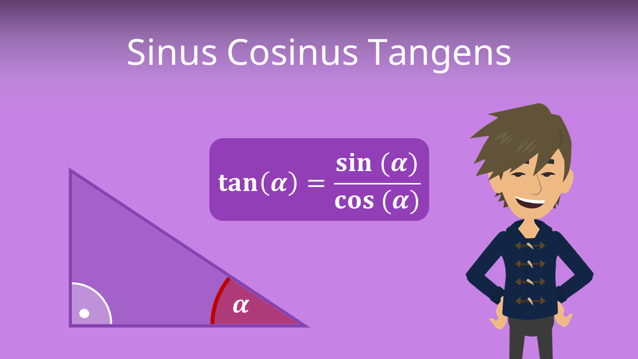 Sinus Cosinus Tangens • Sin Cos Tan Formeln · Mit Video