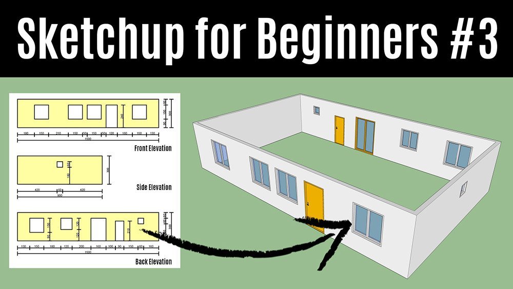 Online Course Sketchup For Beginners How To Create Your First 3d