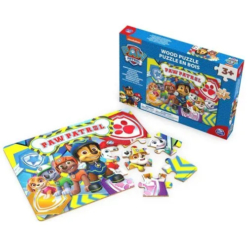 Paw Patrol Rompecabezas De Madera Pack X24 Paw Patrol Spin Master Games