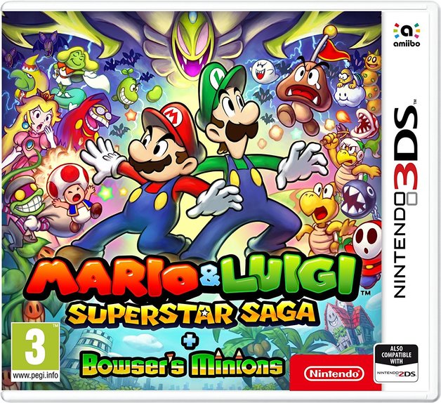 Mario And Luigi Superstar Saga Bowsers Minions 3ds Buy Now At