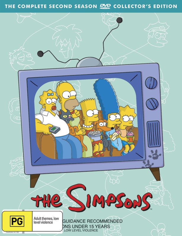 The Simpsons Season 2 Dvd Buy Now At Mighty Ape Australia