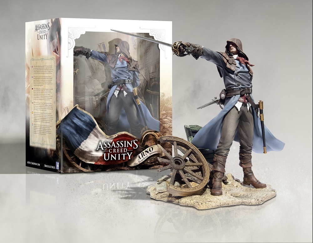 Assassins Creed Unity Arno 9 Vinyl Statue At Mighty Ape Nz