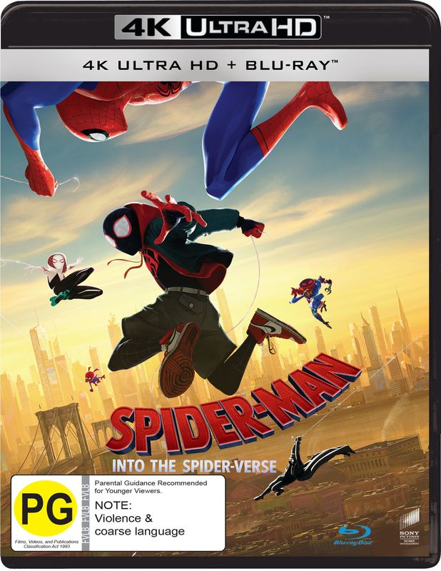 Spider Man Into The Spider Verse Blu Ray Uhd Blu Ray Buy Now At