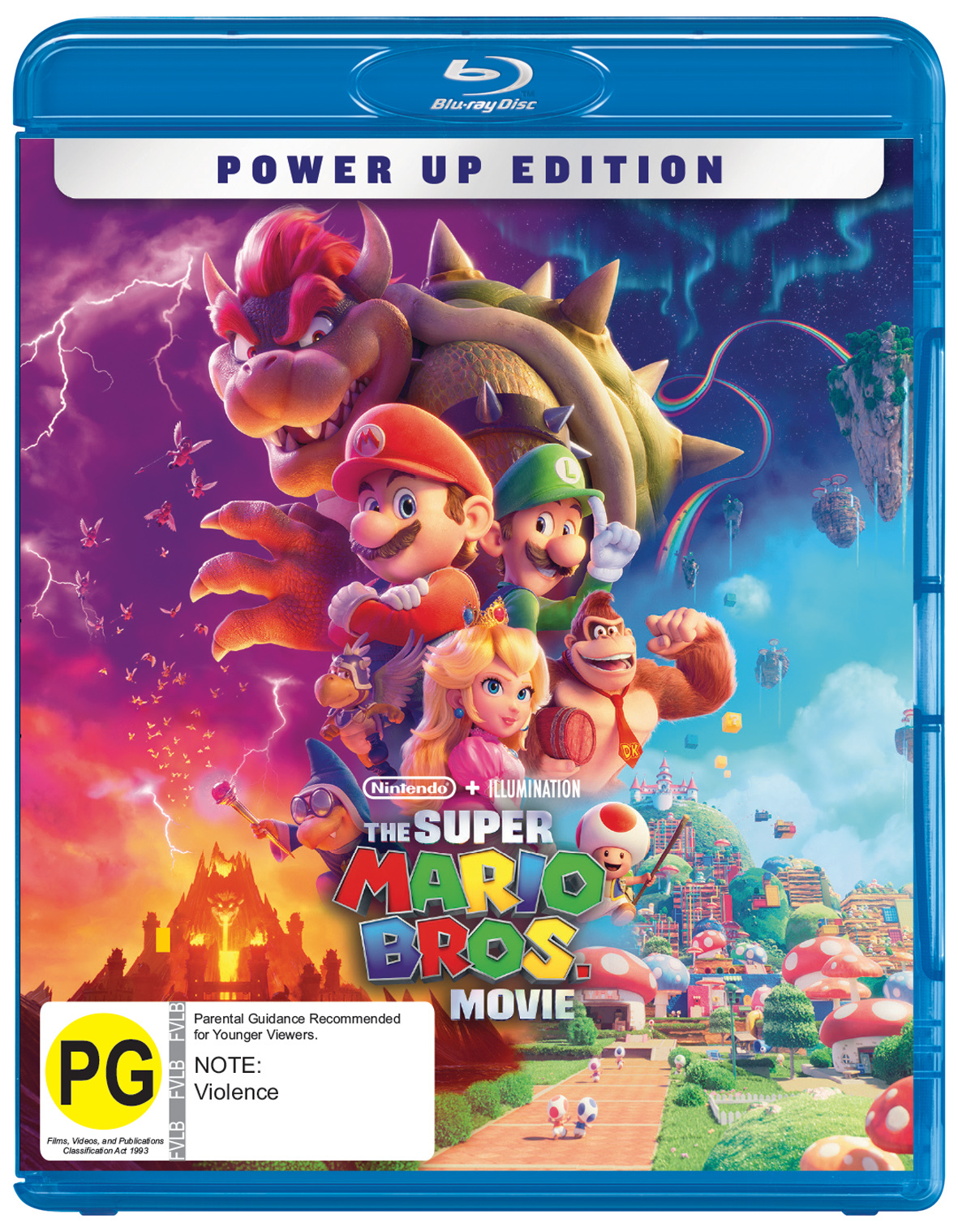 The Super Mario Bros Movie Blu Ray In Stock Buy Now At Mighty