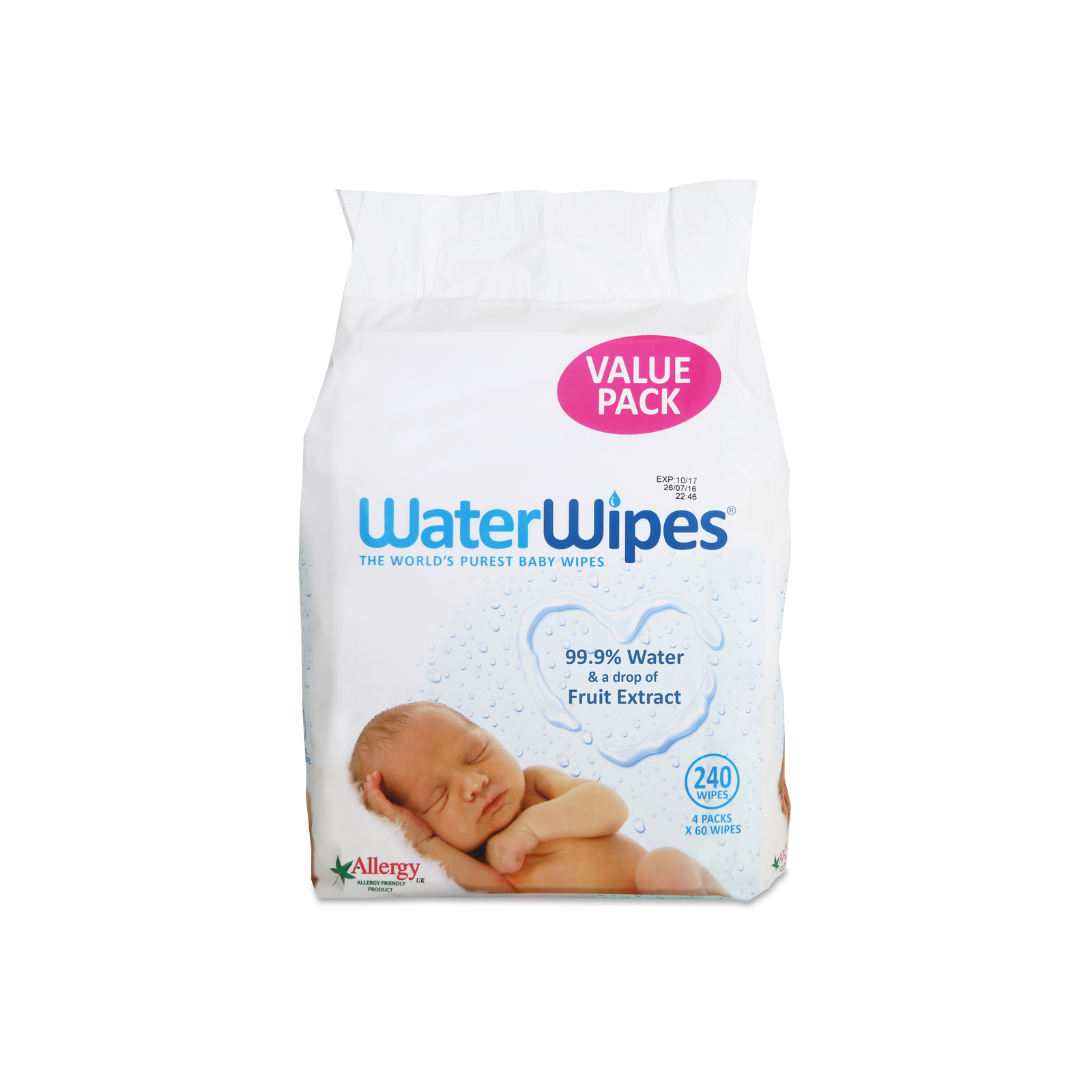 Buy Waterwipes 4 Pack 240 Wipes At Mighty Ape Australia