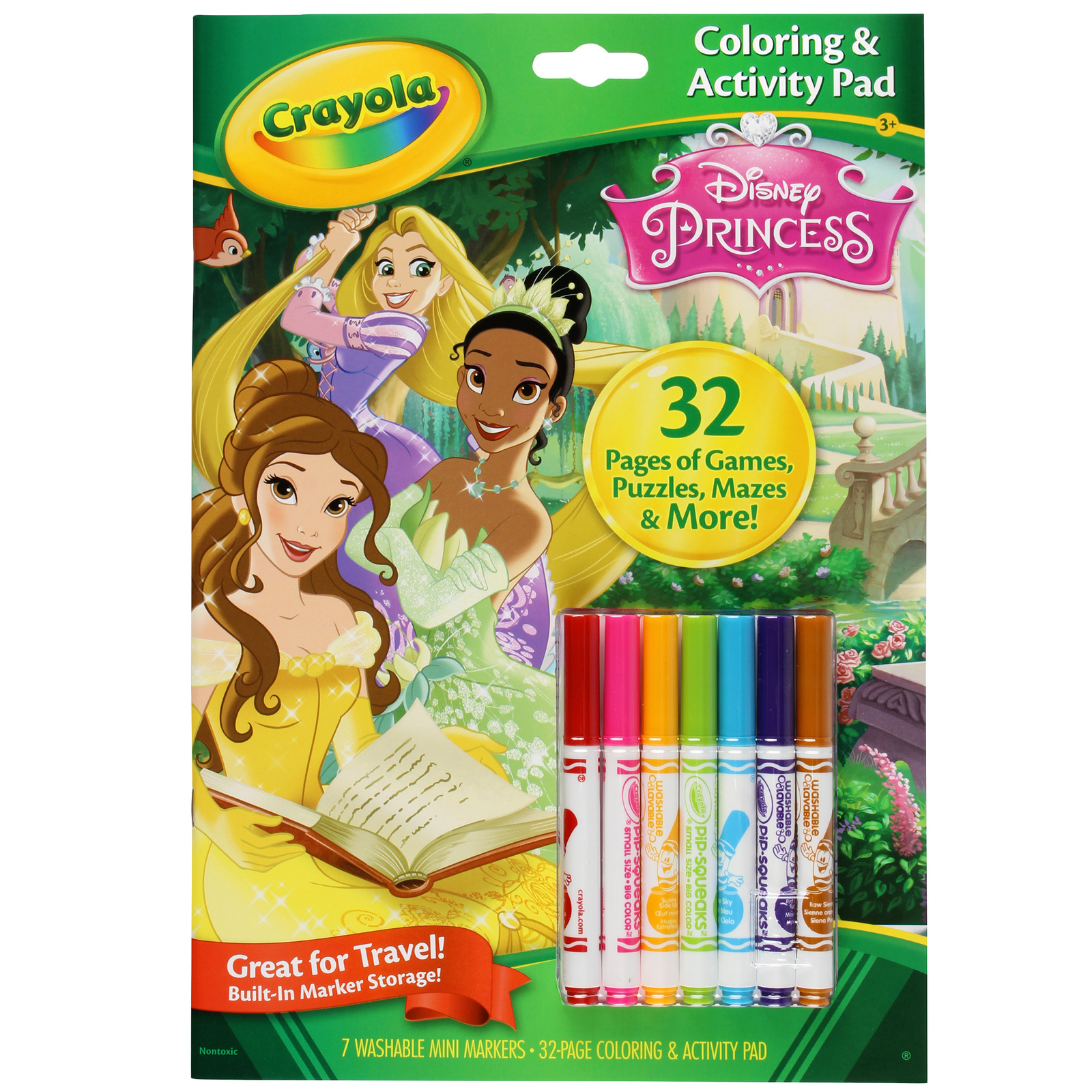 Buy Crayola Disney Princess Colouring Pad And Markers At Mighty Ape Nz