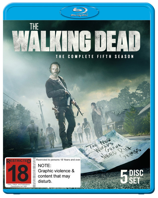 The Walking Dead Season 5 Blu Ray Buy Now At Mighty Ape Nz