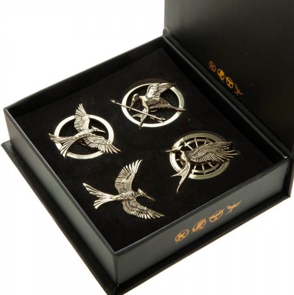 Hunger Games Mockingjay Pin Set At Mighty Ape Australia