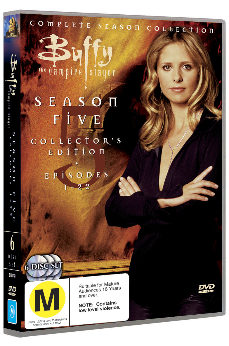 Buffy The Vampire Slayer Season 5 6 Disc Set Dvd Buy Now At