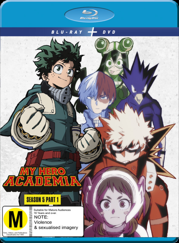 My Hero Academia Season 5 Part 1 Blu Ray In Stock Buy Now At