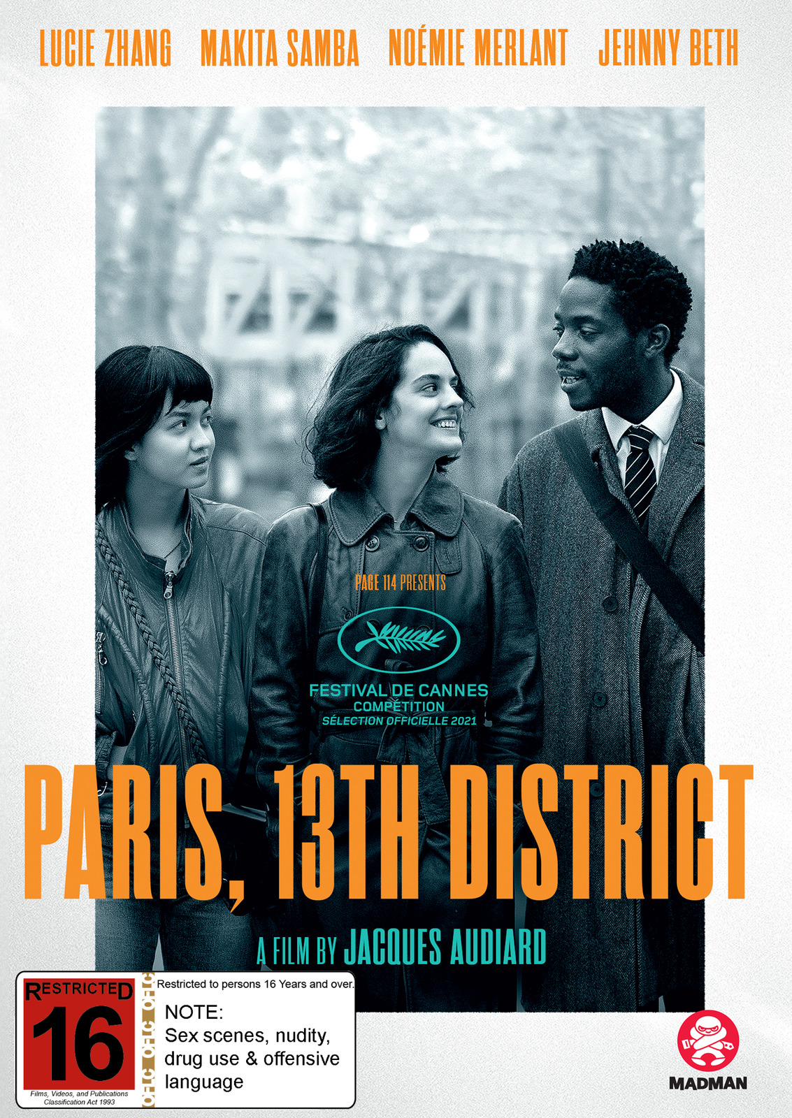 Paris 13th District Dvd On Sale Now At Mighty Ape Nz