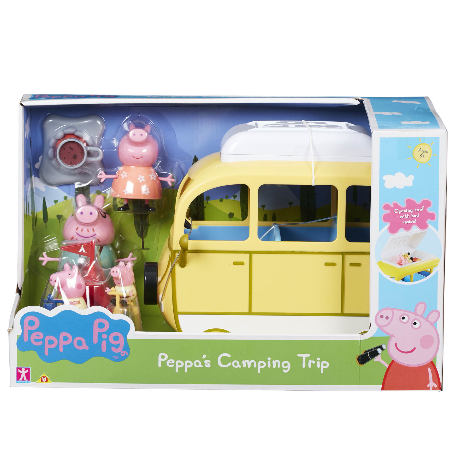 Buy Peppas Camping Trip Deluxe Campervan Playset At Mighty Ape Nz