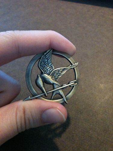 The Hunger Games Mockingjay Pin Replica Womens At Mighty Ape Nz