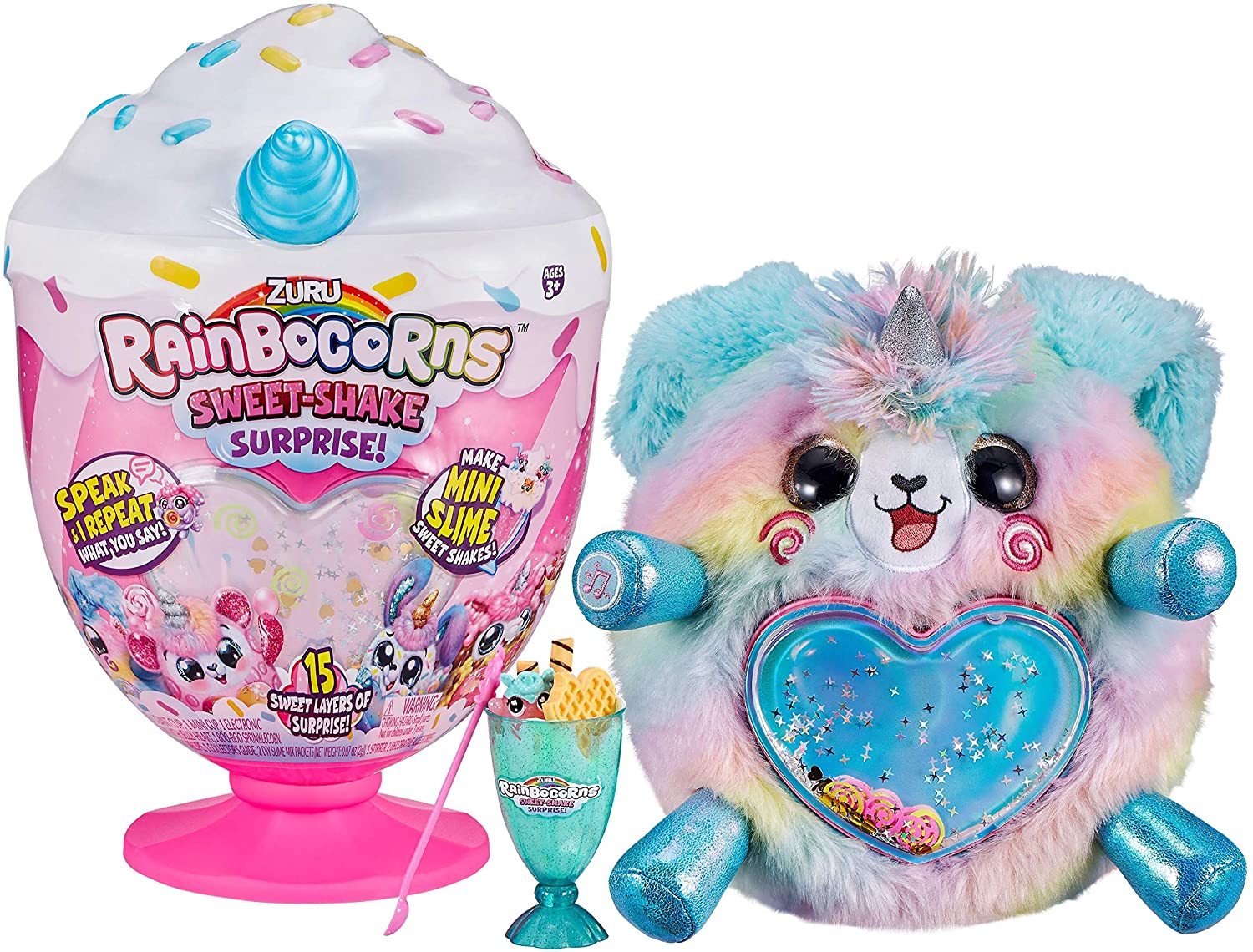 Buy Rainbocorns Plush Sweet Shake Surprise At Mighty Ape Nz