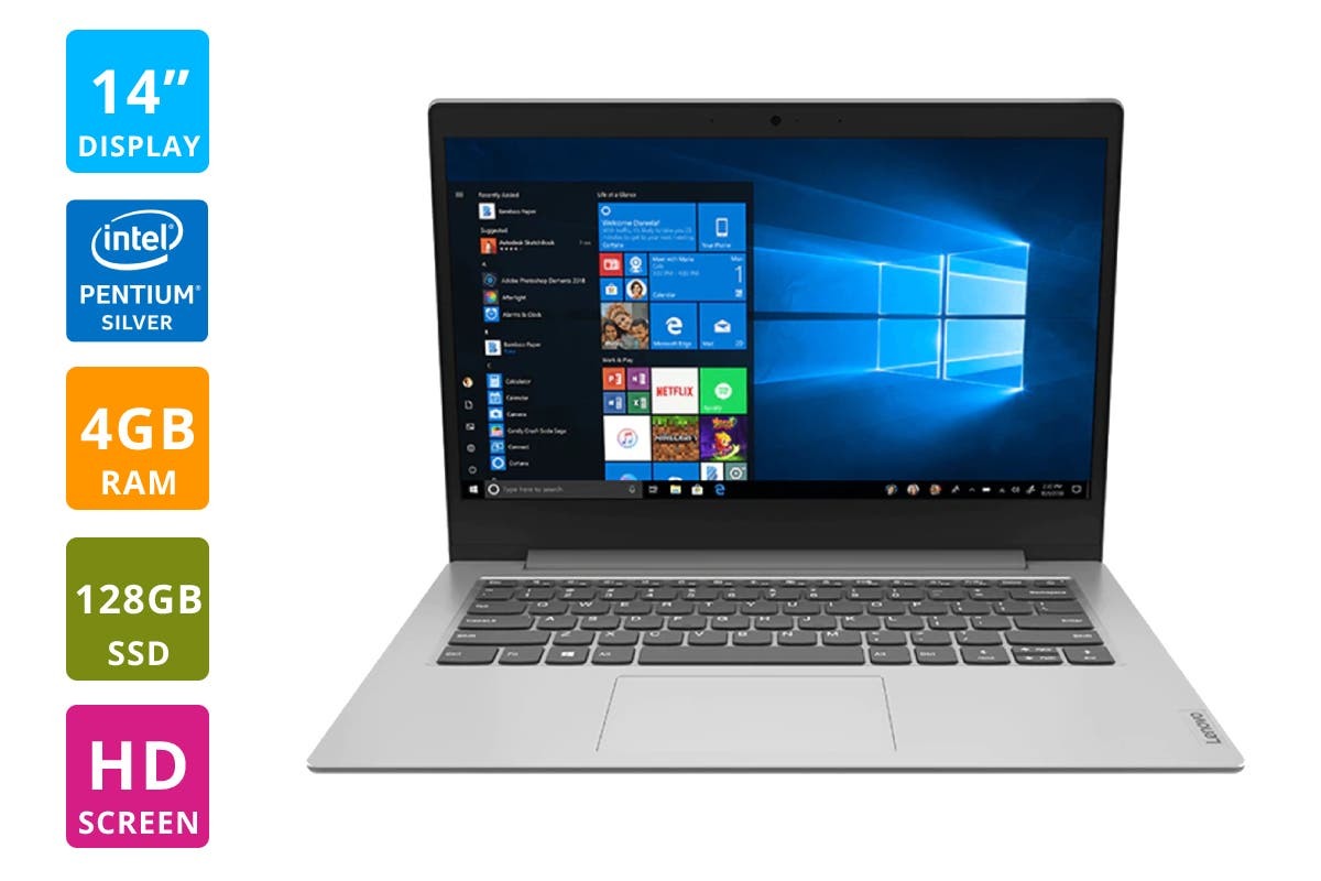 Lenovo Ideapad 1i 14 N5030 Laptop With Windows 11 Home S 4gb 128gb