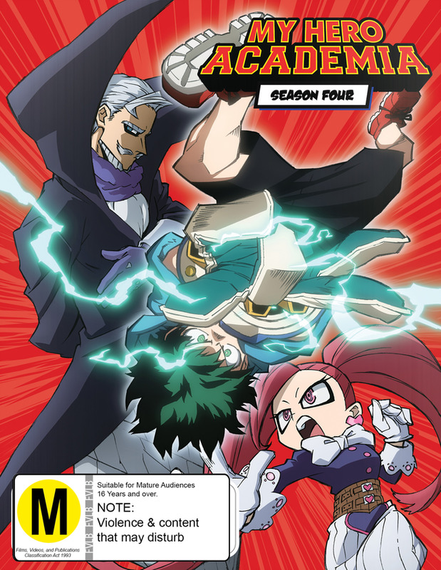 My Hero Academia Season 4 Part 2 Limited Edition Blu Ray In