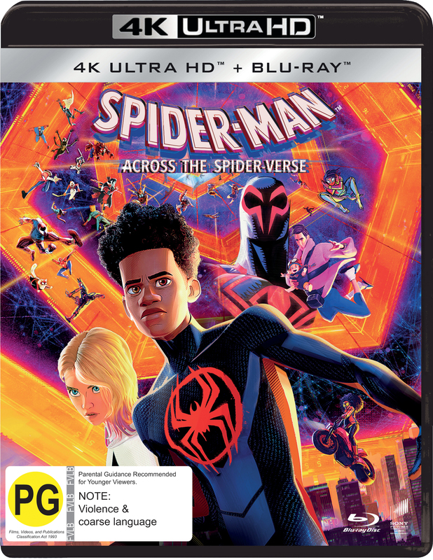 Spider Man Across The Spider Verse 4k Uhd Blu Ray Uhd Blu Ray