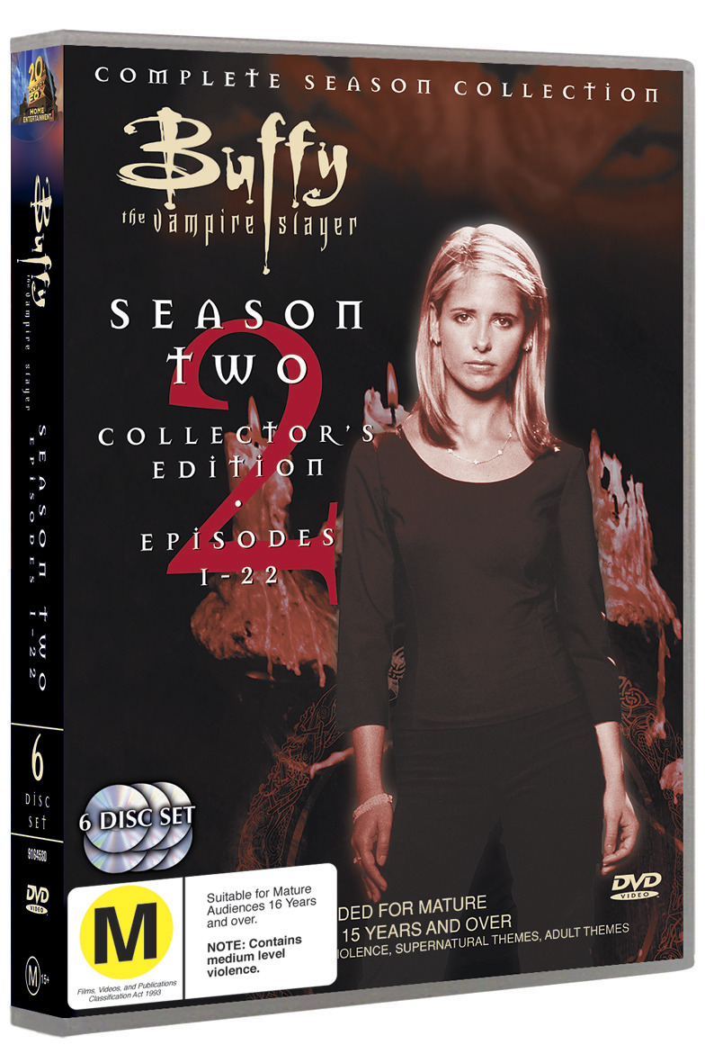 Buffy The Vampire Slayer Season 2 6 Disc Set Dvd Buy Now At