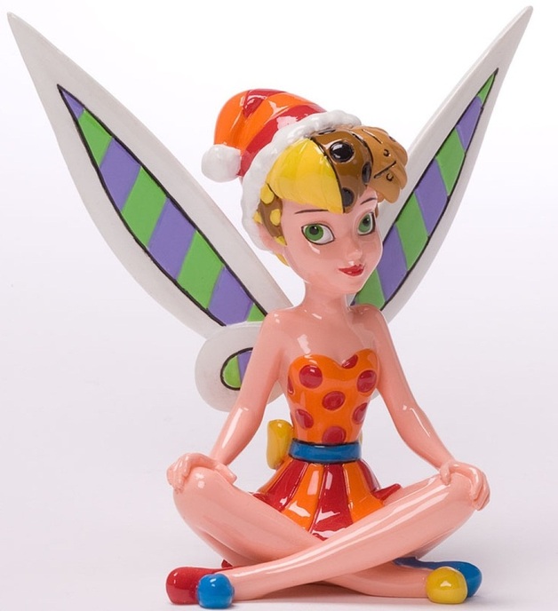 Romero Britto Christmas Tinker Bell Mini Figure At Mighty Ape Nz