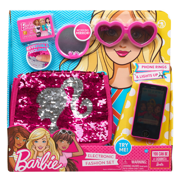 Buy Barbie Electronic Fashion Purse Playset At Mighty Ape Australia