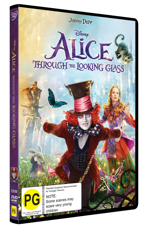 Alice Through The Looking Glass Dvd Buy Now At Mighty Ape Nz