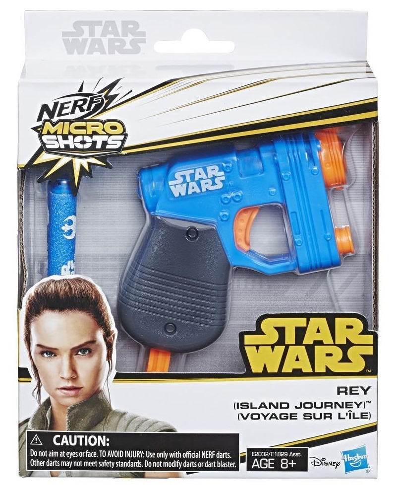 Buy Nerf Microshots Blaster Rey Island Journey At Mighty Ape Nz