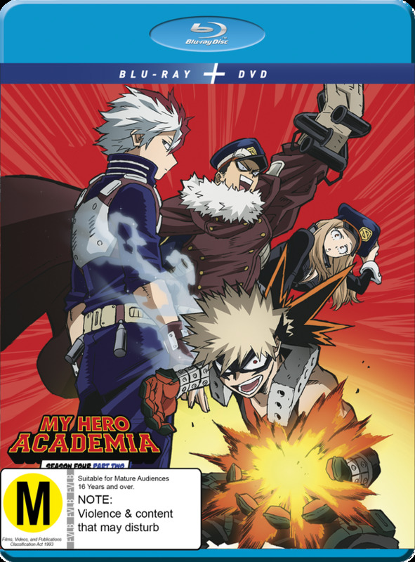 My Hero Academia Season 4 Part 2 Blu Ray In Stock Buy Now At