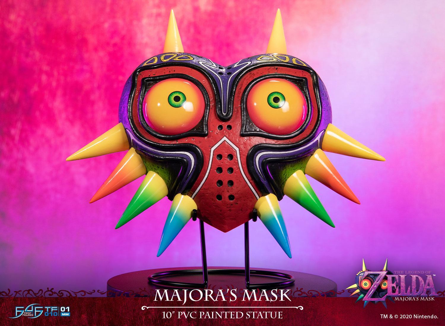 Majoras Mask 10” Pvc Statue At Mighty Ape Nz