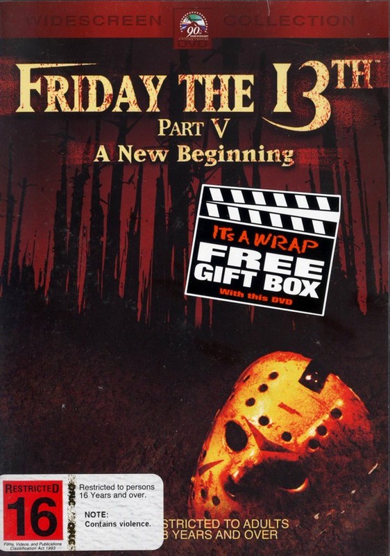 Friday The 13th Part 5 A New Beginning New Packaging Dvd Buy