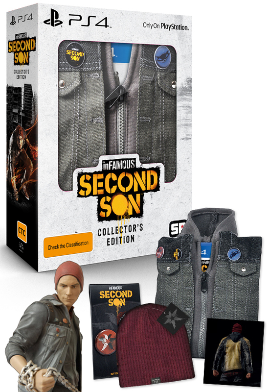 Infamous Second Son Collectors Edition Ps4 Buy Now At Mighty Ape Nz