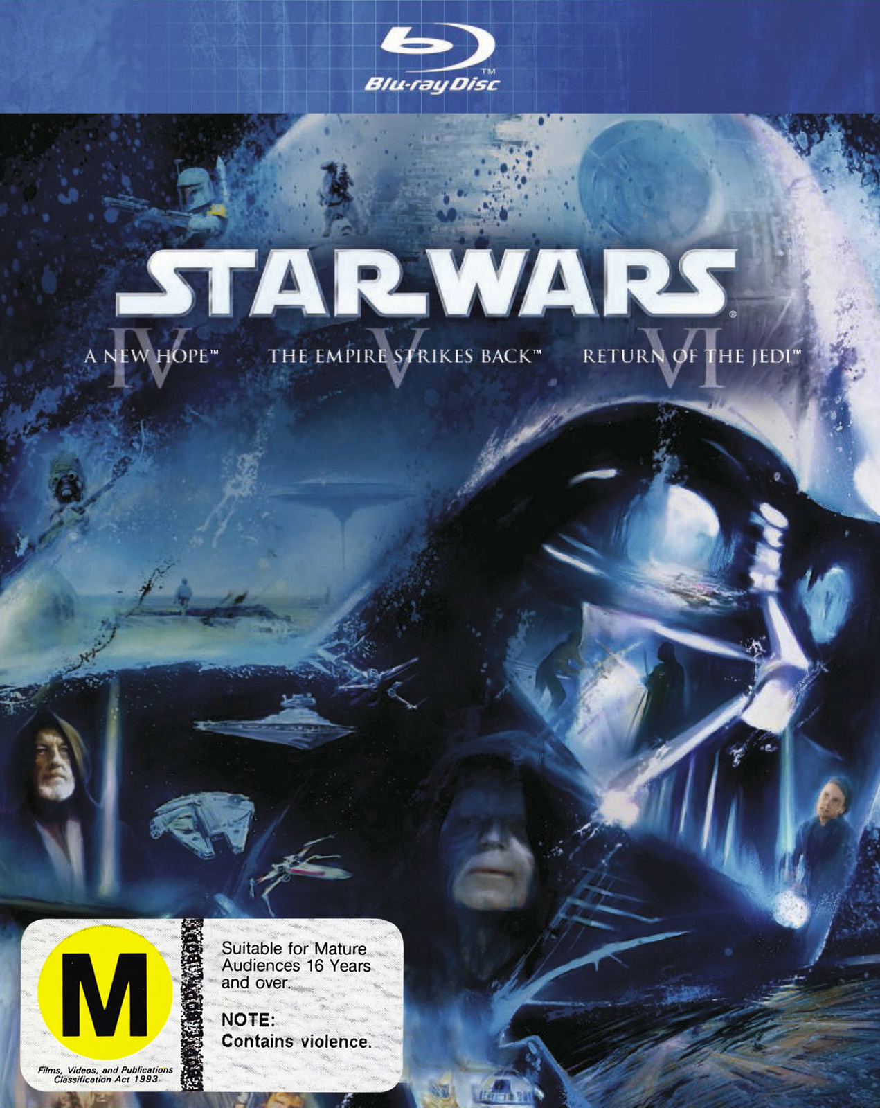 Star Wars Original Trilogy Box Set Blu Ray Buy Now At Mighty Ape Nz