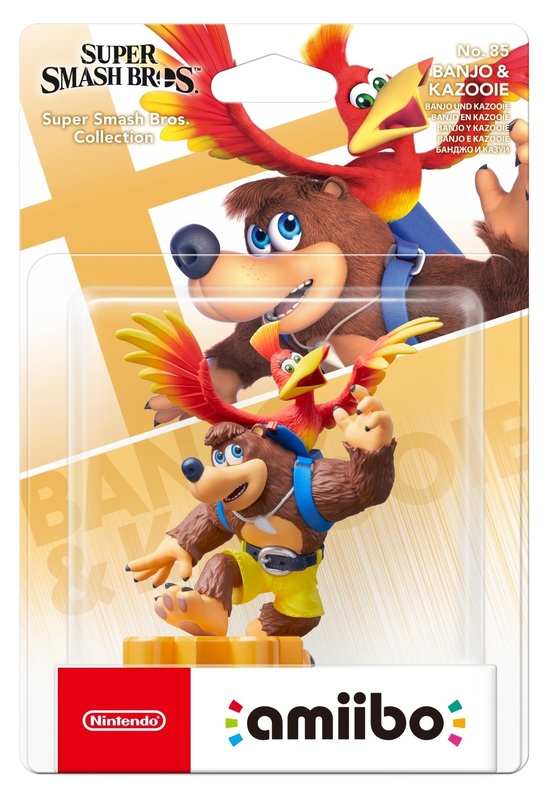 Nintendo Amiibo Banjo And Kazooie Super Smash Bros Collection Switch