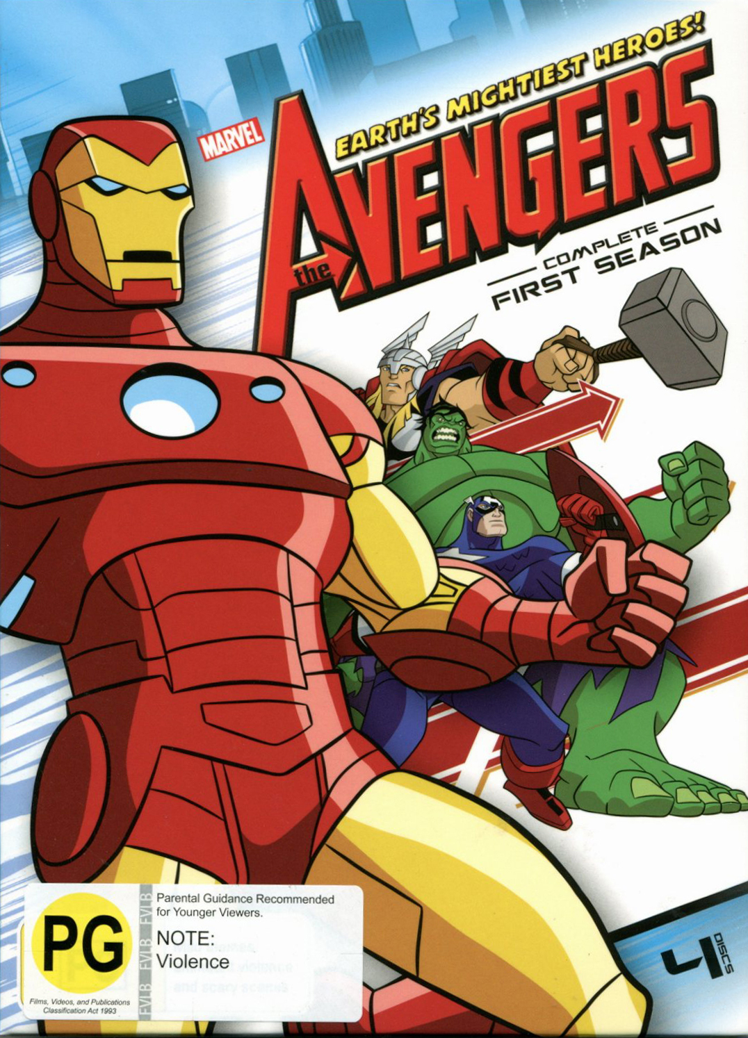 Avengers Earths Mightiest Heroes The Complete 1st Season Dvd