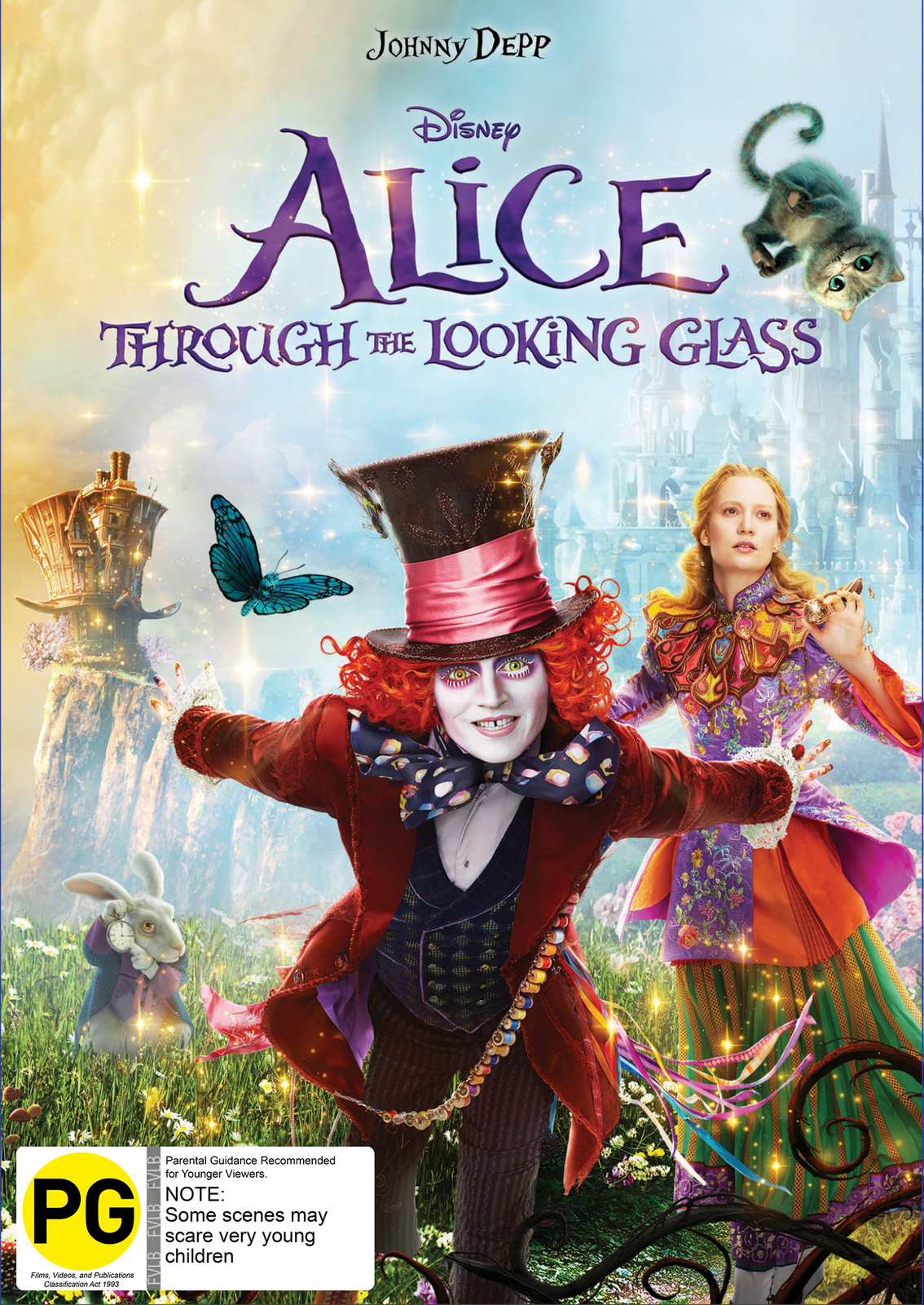 Alice Through The Looking Glass Dvd Buy Now At Mighty Ape Nz