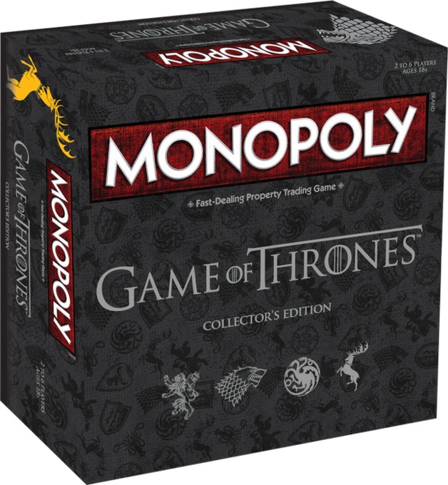 Monopoly Game Of Thrones Edition Board Game At Mighty Ape Nz