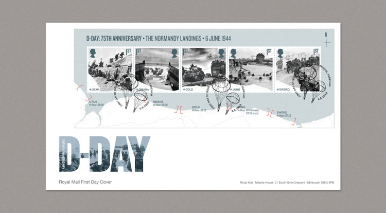 Royal Mail Releases Stamps To Mark 75 Years Since D Day Design Week