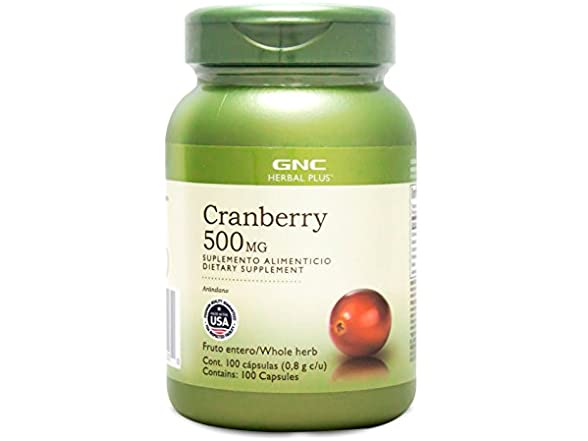 Gnc Herbal Plus Cranberry Fruit