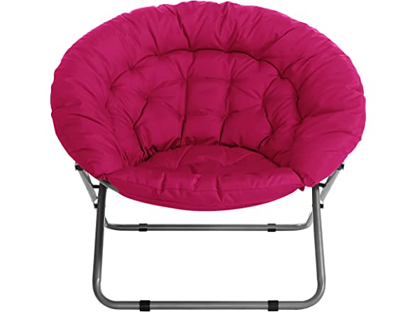 Urban Shop Oversized Foldable Saucer Chair