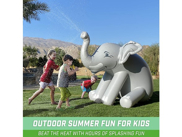 Gofloats Inflatable Elephant Party Sprinkler