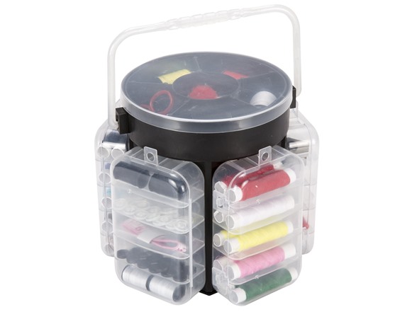 210 Piece Sewing Kit Deluxe Caddy