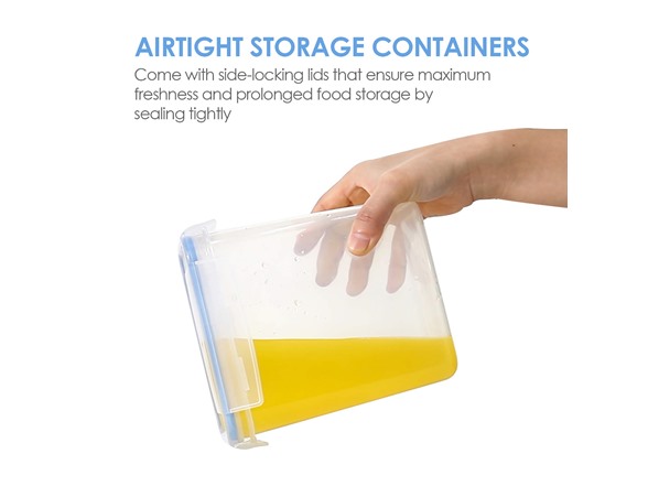 Vtopmart 15 Piece Plastic Airtight Food Storage