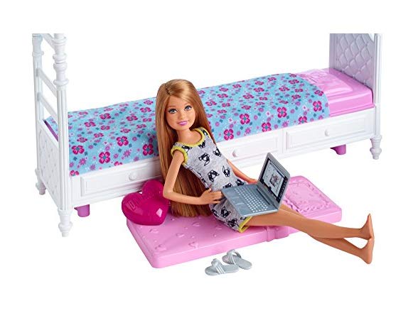 Barbie Sisters Stacie Doll With Bunkbeds