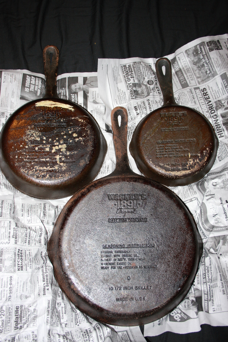 Wagner Cast Iron Skillet 100 Year Anniversary Set Collectors Weekly